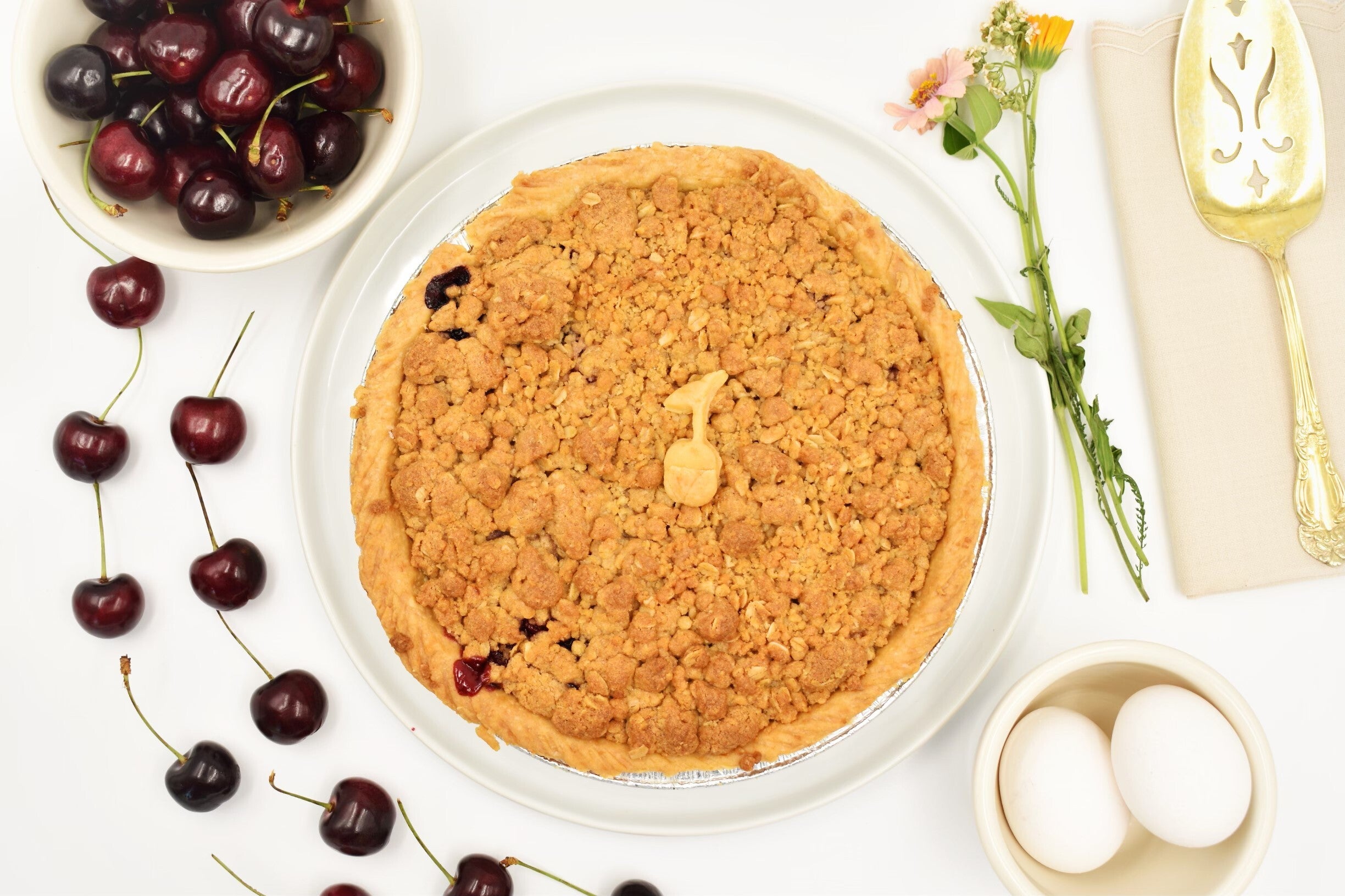 Will You Marry Me Cherry Crumb | Noble Pies